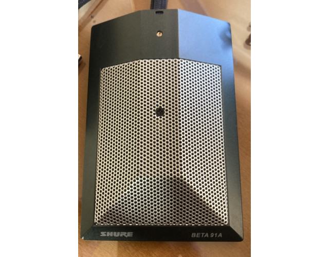 Shure Beta 91A (Estado impecable) + Funda original y cable XLR de ...