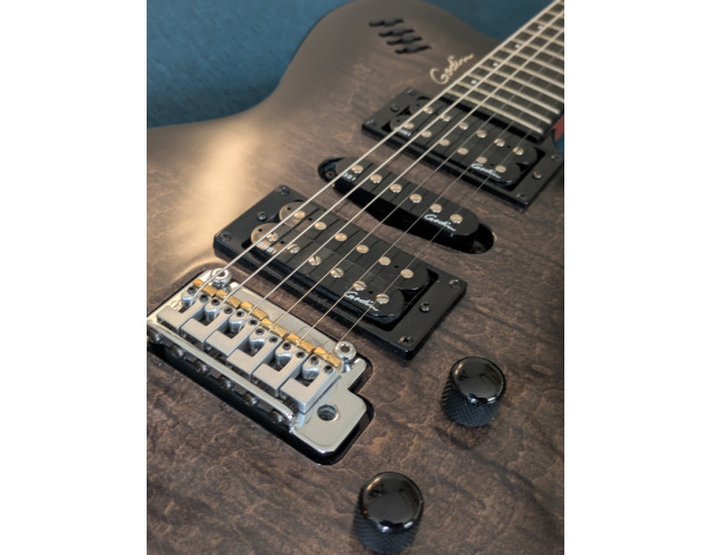 Godin XTSA Leaftop Trans Black de segunda mano por 1500 € en Girona