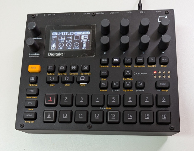 Cambio: Digitakt II por un Digitone II en Valencia en Valencia | Hispasonic