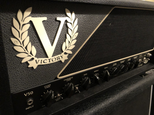 Cabezal Victory V50 + pantalla 4x12 Marshall 1960A de segunda mano en ...