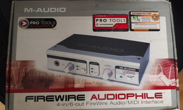 M-Audio FireWire Audiophile - COMPLETA (Caja y Fuente Original) de ...
