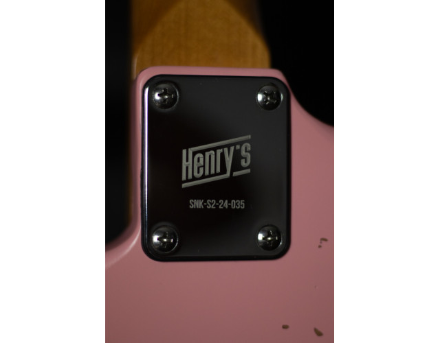 Henry's Electric Guitar Snake ST-1 Boa - Pink Relic de segunda mano por ...