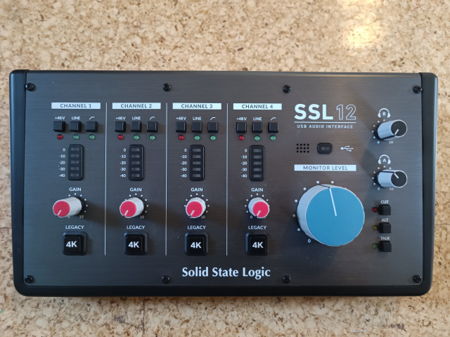 SSL 12 interfaz de audio de segunda mano por 320 € en A Coruña | Hispasonic