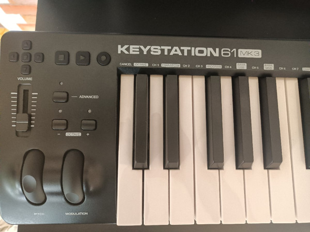 M-Audio Keystation 61 MK3 de segunda mano por 70 € en Asturias | Hispasonic