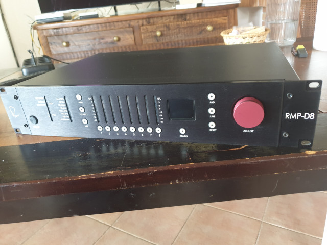 Mic preamp Dante - Rupert Neve Designs RMP-D8 8-Channel Mic Dante de ...