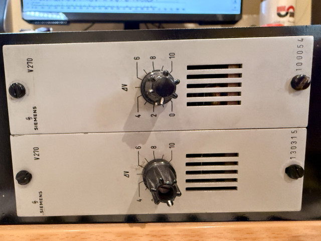 Custom Siemens / Haufe Line Amp Rack | 10-Channel Vintage Line ...