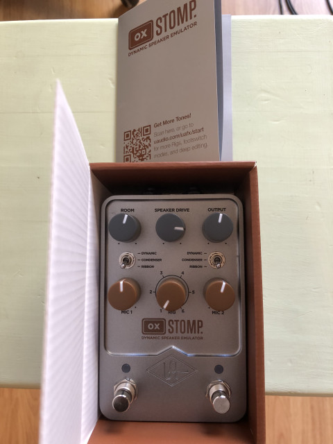 UAD OX STOMP Nuevo de segunda mano por 290 € en Madrid | Guitarristas