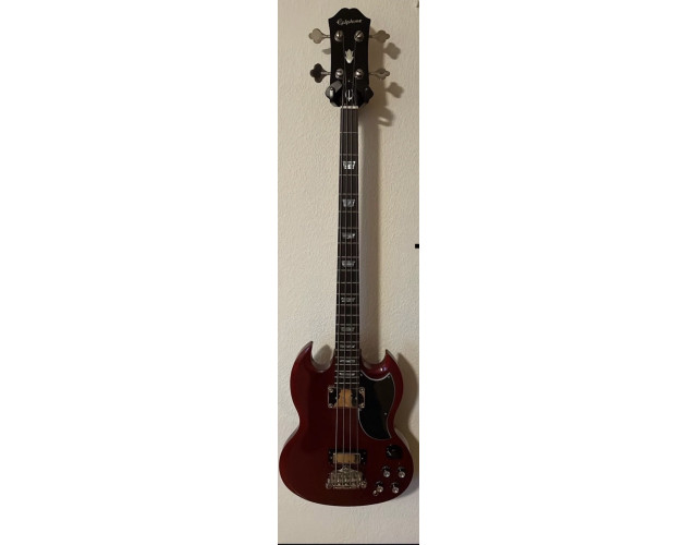 Cambio: EPHIPHONE SG EB-3 CH en Navarra | Guitarristas