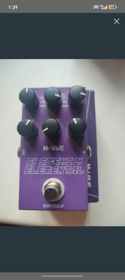 Pedales M-Vave Elemental y MiniUniverse de segunda mano por 52 € en ...