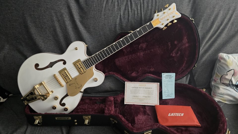 Gresth G6636T player edition white falcon de segunda mano por 2650 € en ...