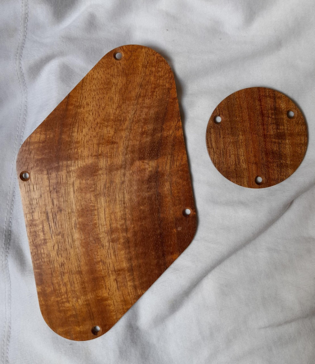 PRS backplates GENUINE KOA WOOD de segunda mano por 80 € en A Coruña ...