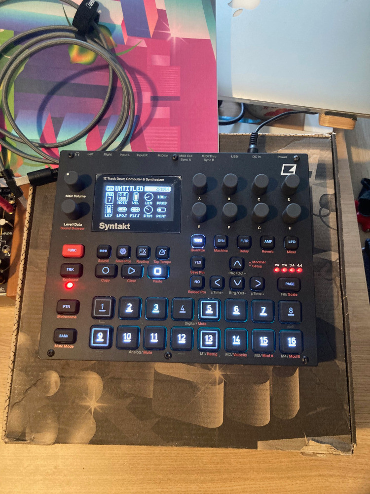 syntakt Electron de segunda mano por 650 € en Lugo | Hispasonic