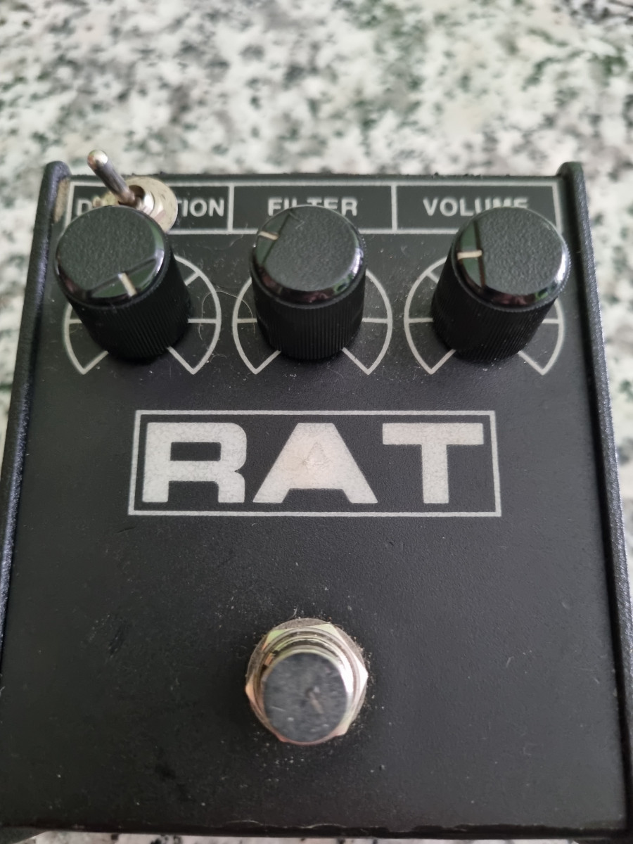 Rat modificado LM308n Led azul , dos modos.... de segunda mano por 90 ...