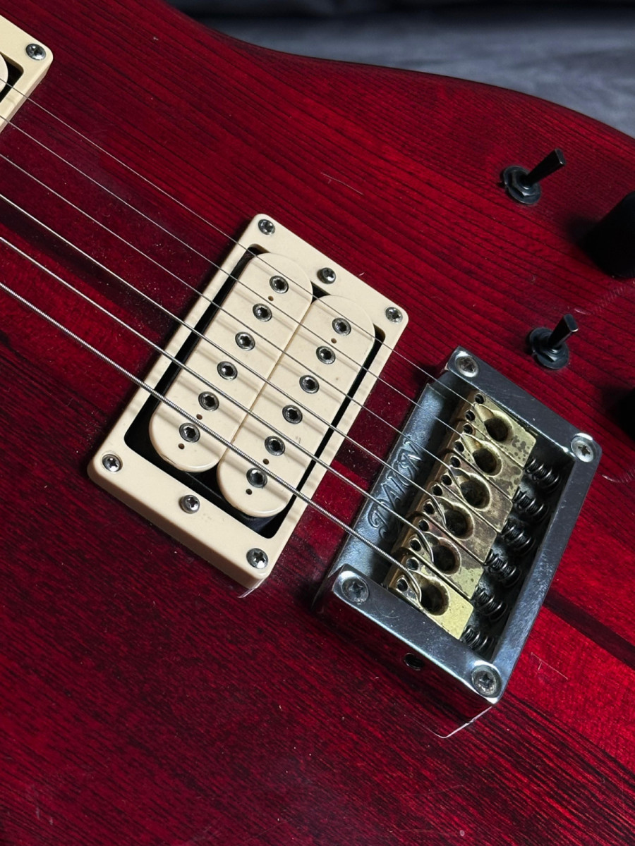 Daion Power Mark X 1980s Vintage Japonesa Neck-Through - Roja Flameada ...