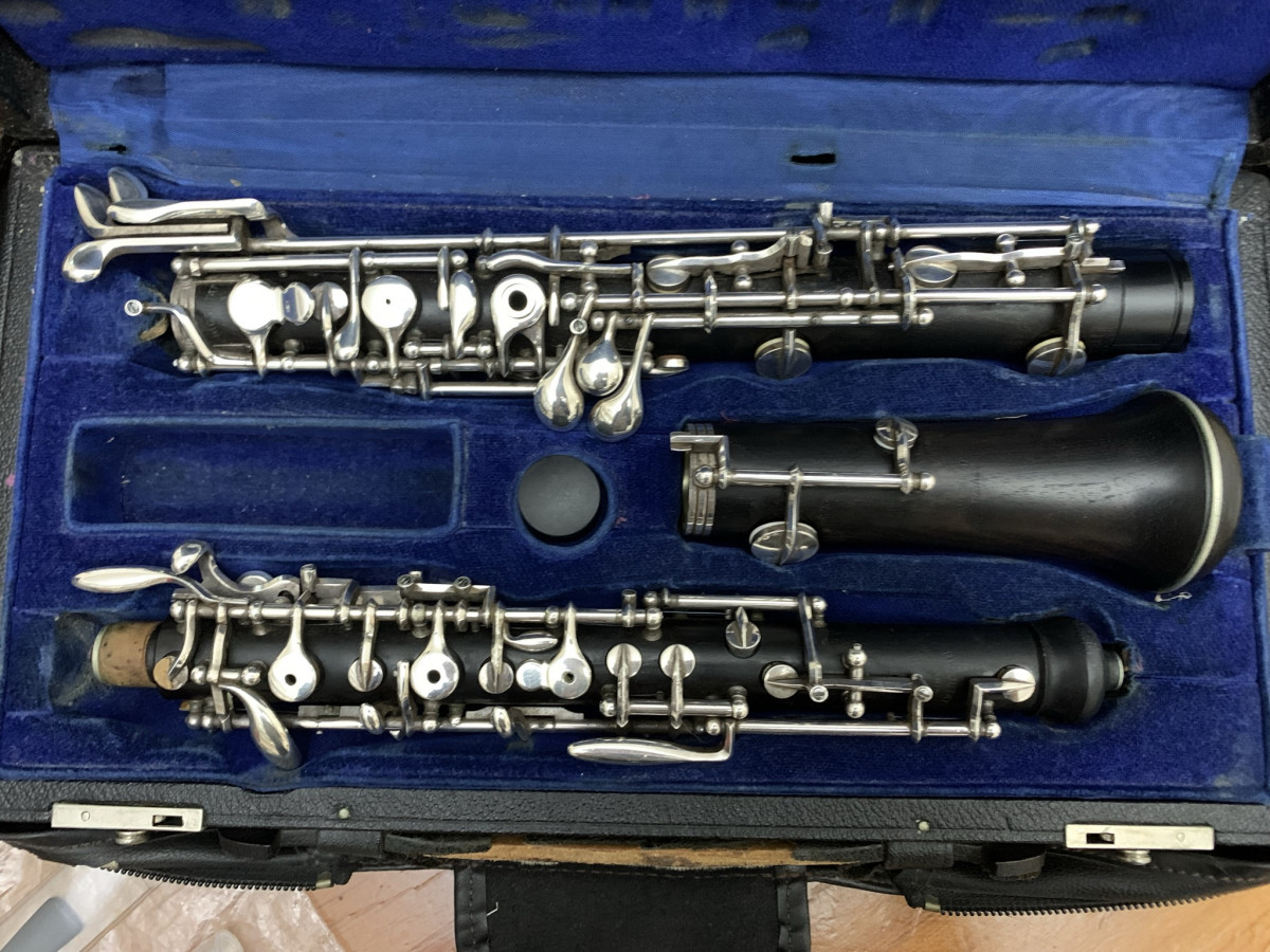Dos oboes (Rigoutat y Buffet) + material de cañas de segunda mano por ...
