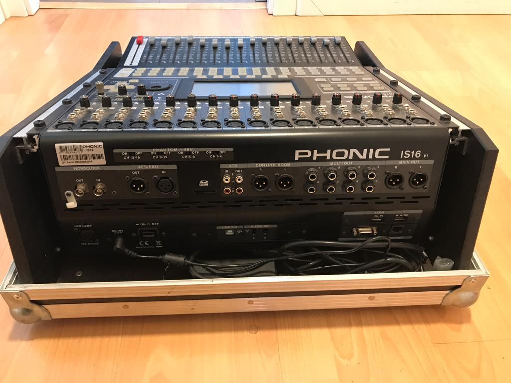 Mesa Phonic IS16 de segunda mano por 830 € en Madrid | Guitarristas