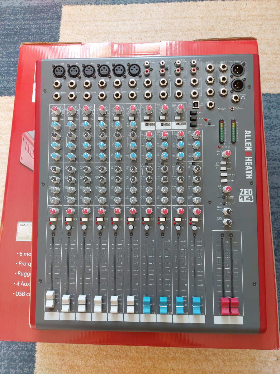 Allen & Heath Zed 14 de segunda mano por 300 € en Segovia | Hispasonic