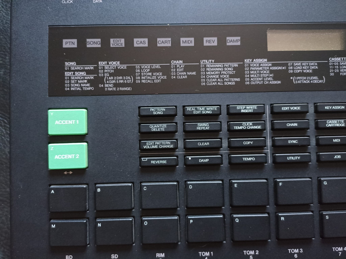 Drum Machine Yamaha Rx5 de segunda mano por 500 € en Barcelona | Hispasonic